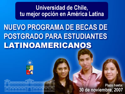 Nuevo Programa de Becas de Postgrado para Estudiantes Latinoamericanos