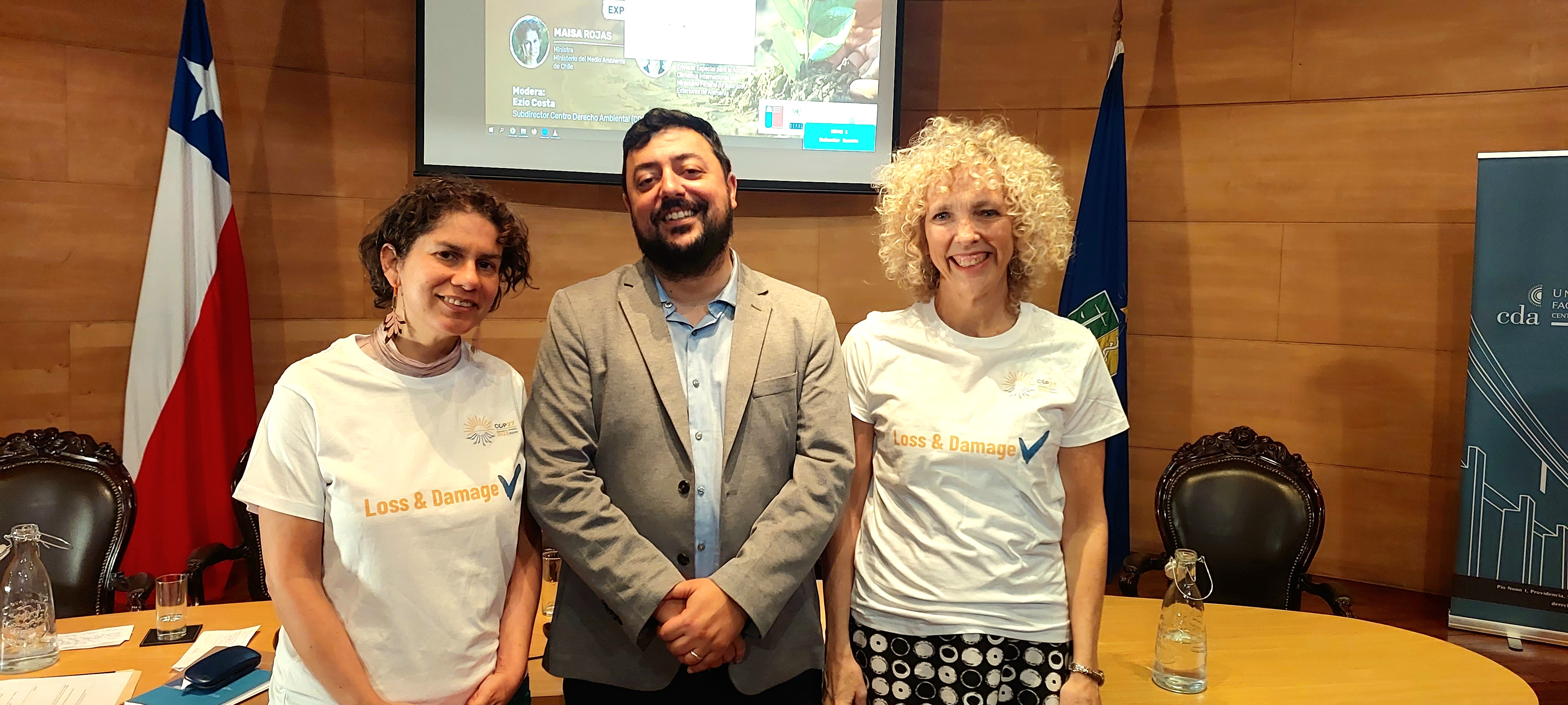 Ministras Rojas y Morgan participan en conversatorio sobre pérdidas y ...