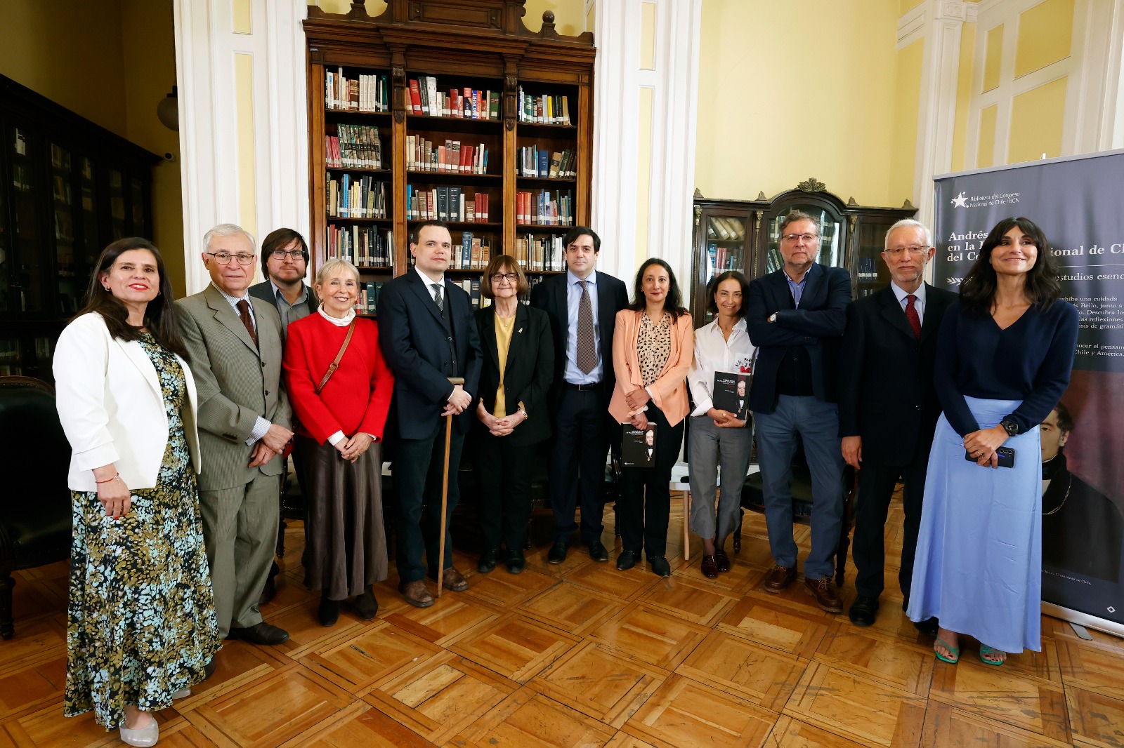 U. de Chile y Biblioteca del Congreso Nacional homenajeron a Andrés Bello a 160 años de su ...