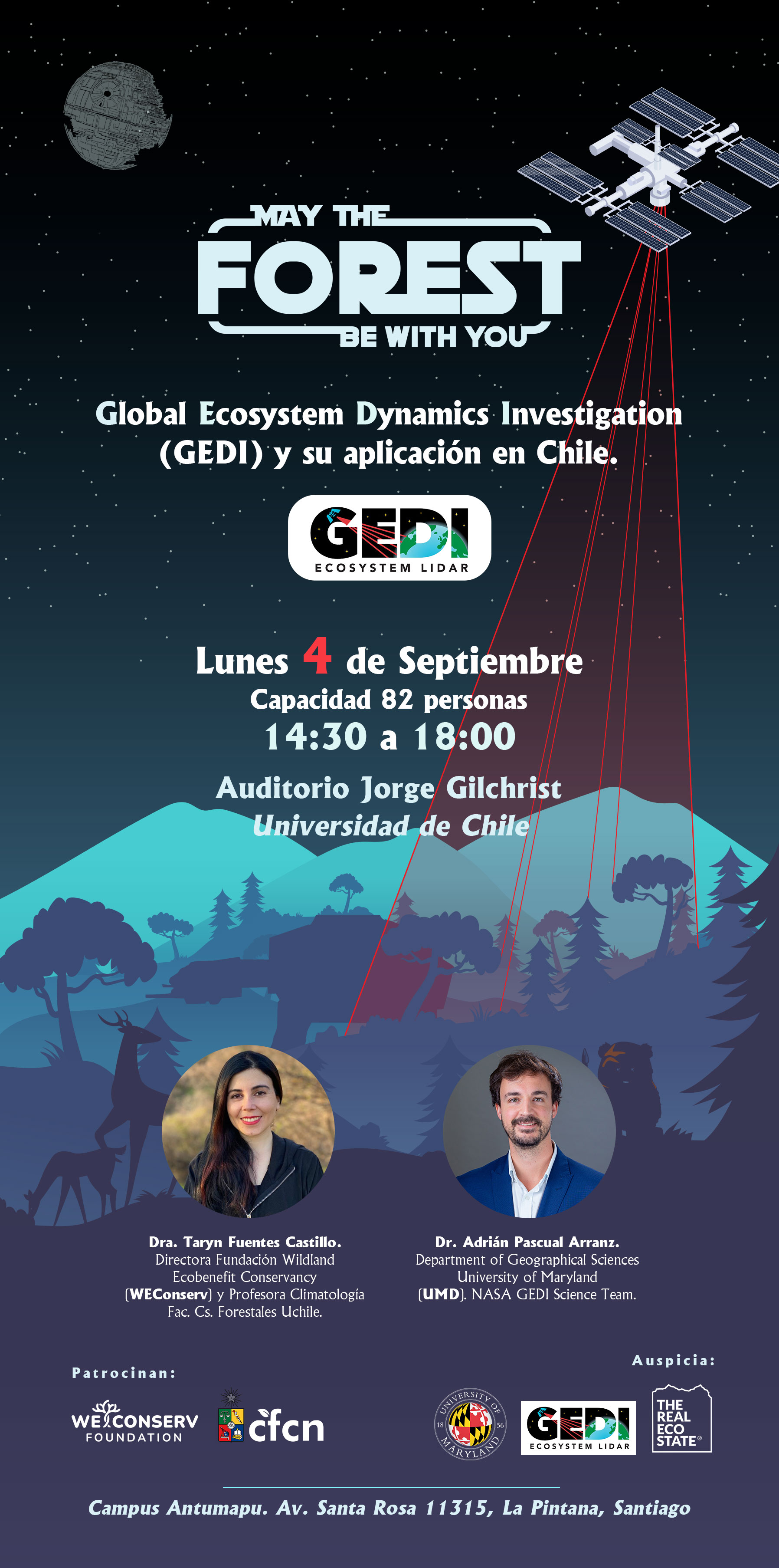 Seminario: “Global Ecosystem Dynamics Investigation (GEDI) y su aplicación en Chile ...