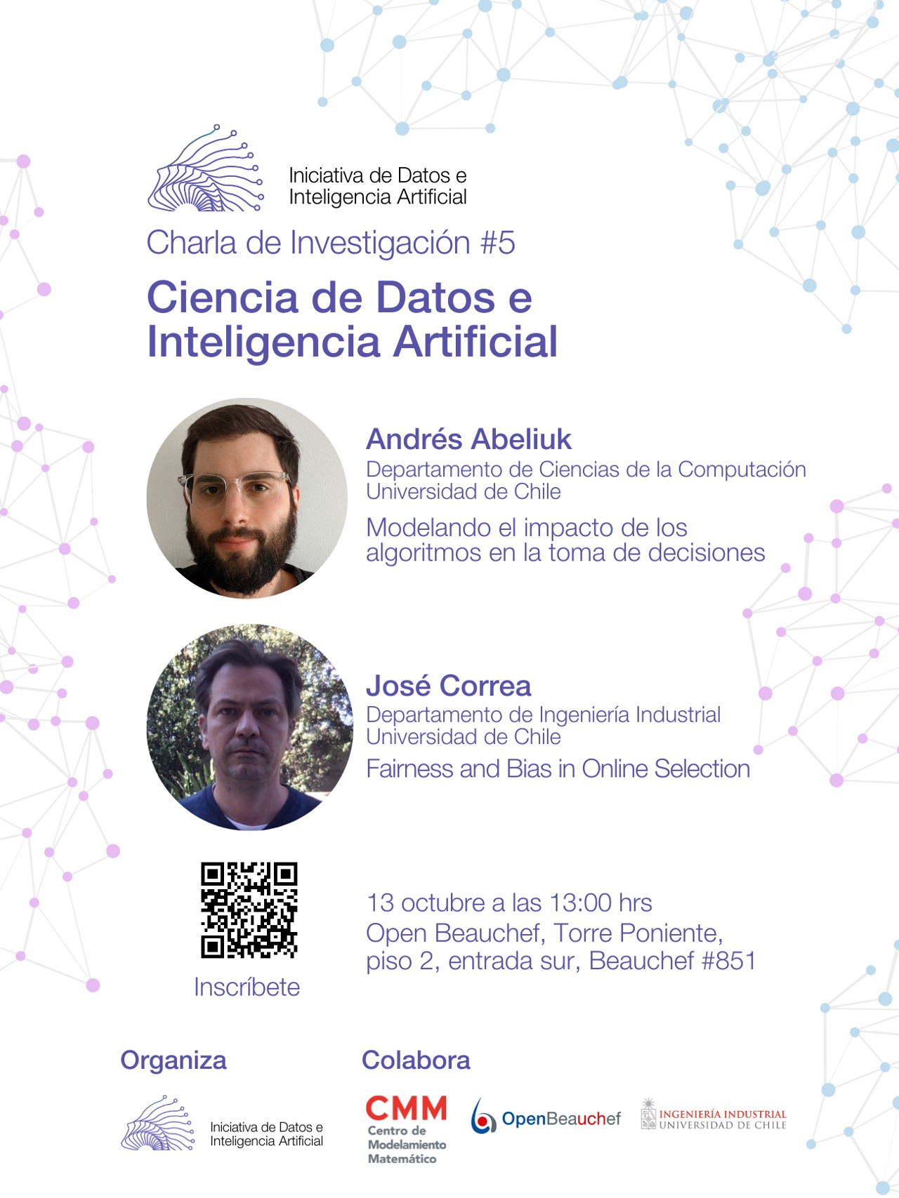 Charla: Ciencia de datos e inteligencia artificial - Universidad de Chile