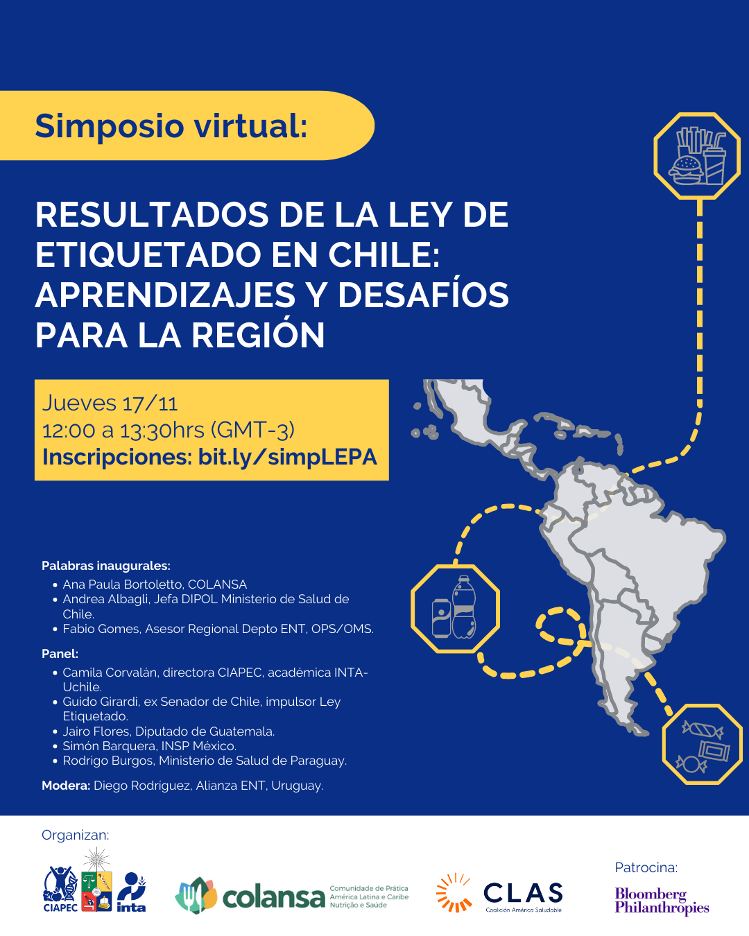 Simposio Resultados de la Ley de Etiquetado en Chile: Aprendizajes y ...