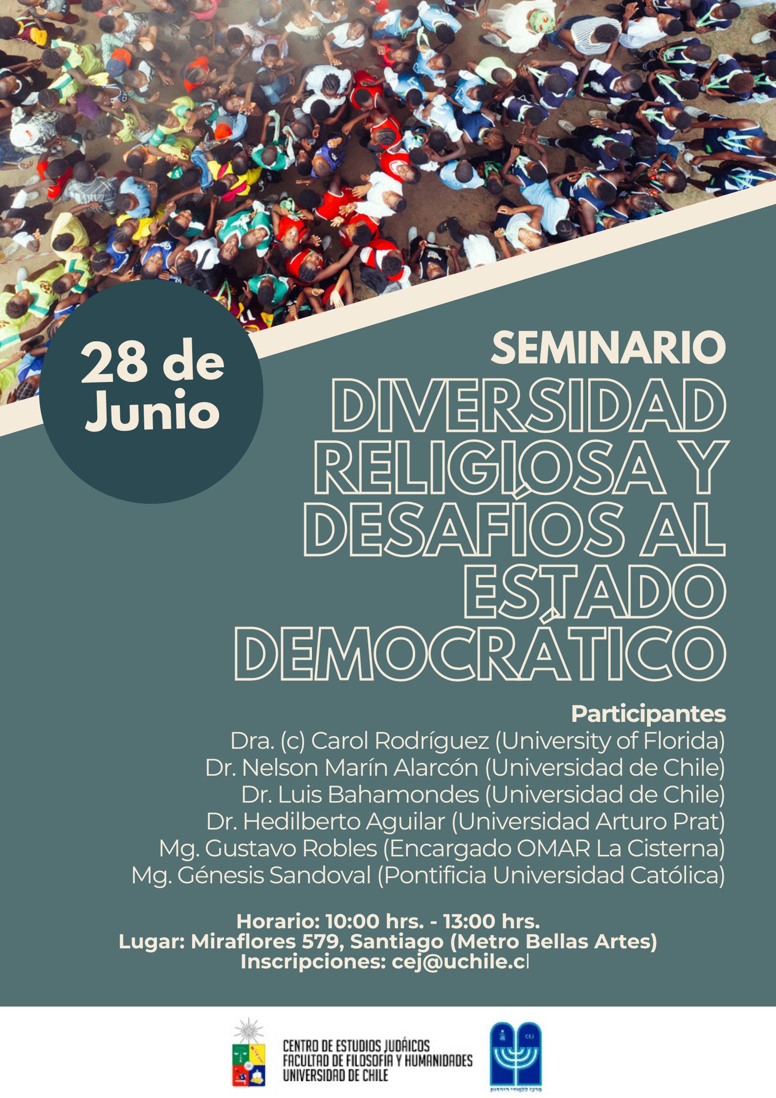 Seminario Diversidad religiosa y desafíos al Estado democrático - Universidad de Chile